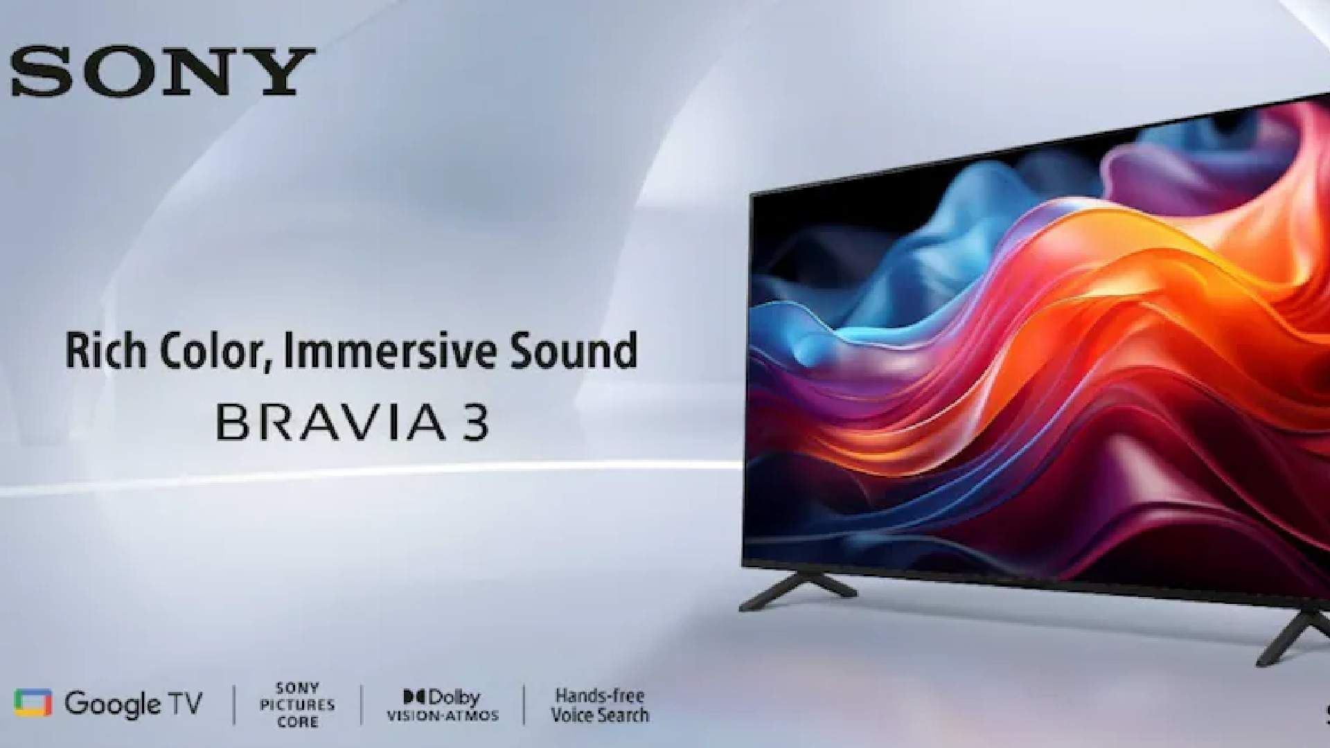 Sony Unveils Bravia 3 TVs in India: Specifications And Price